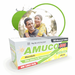 Amuco 600 Over-the-Counter Mucolytic Medicine - South Africa